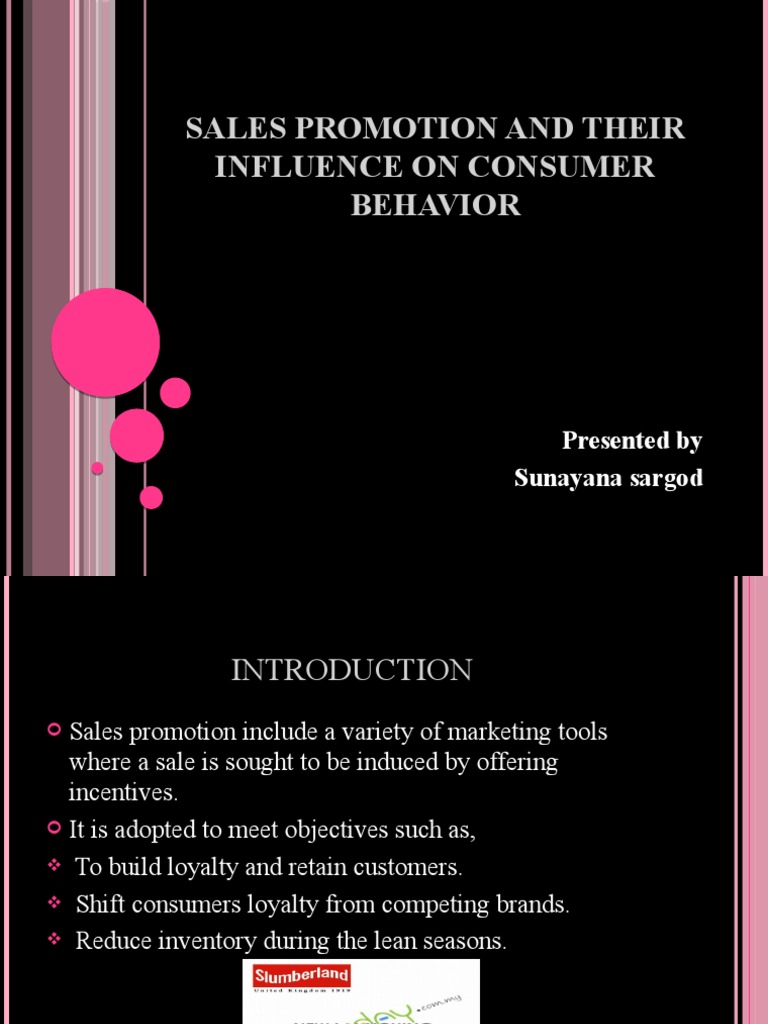 Sales Promotion Impact on Consumer Behavior | PDF | Business