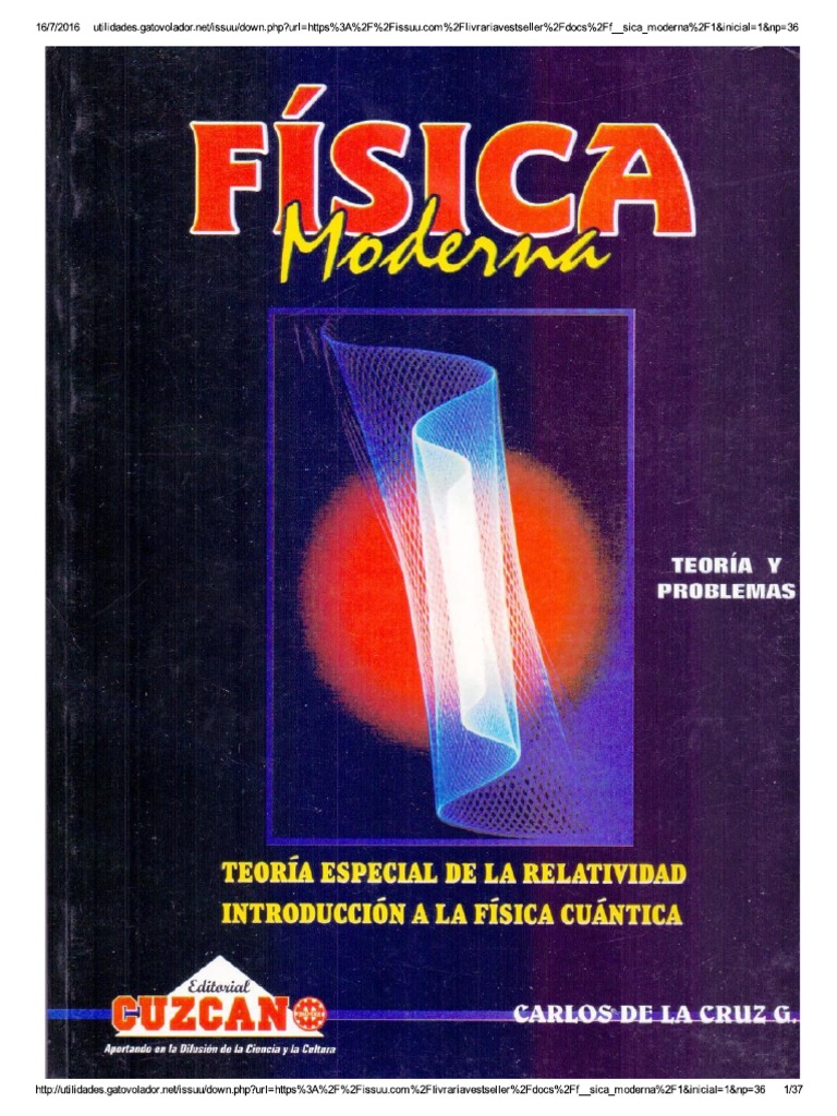 Cuzcano Fisica Moderna PDF | PDF