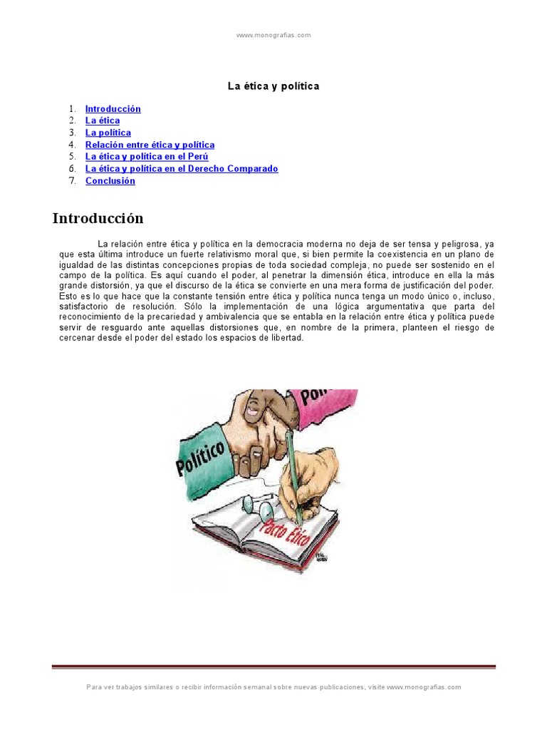 Etica y Politica | PDF | Moralidad | Teorías filosóficas