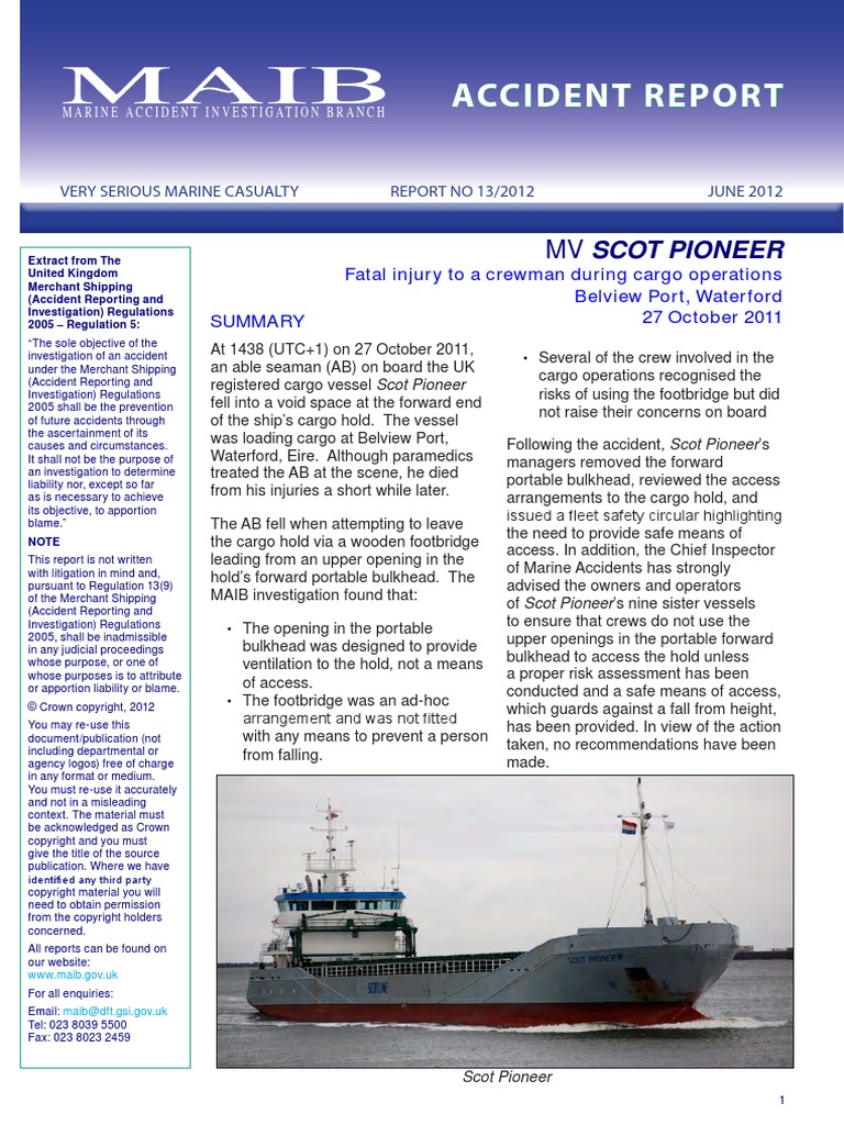 Scot Pioneer - Tugas Akhir Tot 6.09. TUGAS AKHIR - TOT - IMO MODEL ...