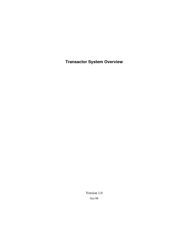 Overview | PDF | Component Based Software Engineering | Client (Computing)