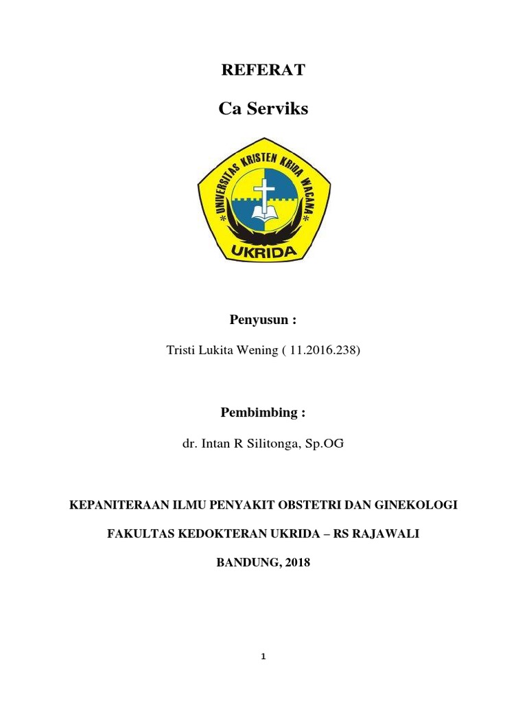 REFERAT CA Serviks | PDF