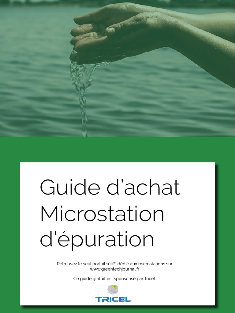 Guide d'achat microstation d'épuration | PDF | Assainissement ...