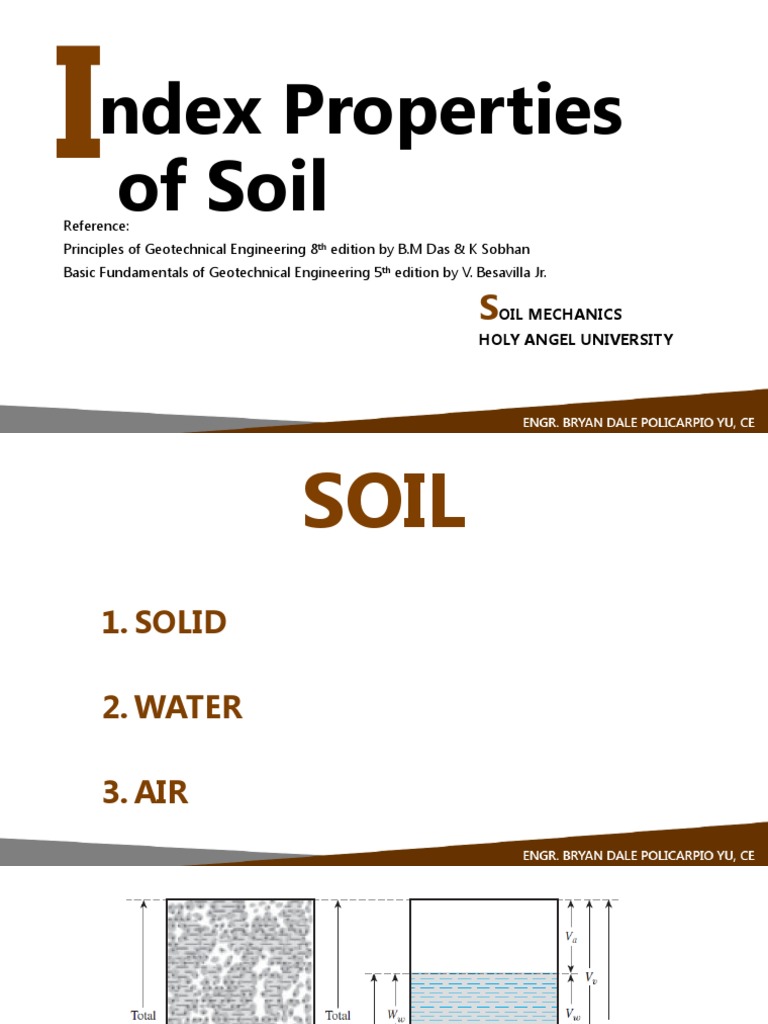 Module 1 - Index Properties of Soil | PDF | Natural Materials | Soil