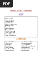 AMT & PMT Snacks Copy 2 2 | PDF | Sauce | Chutney