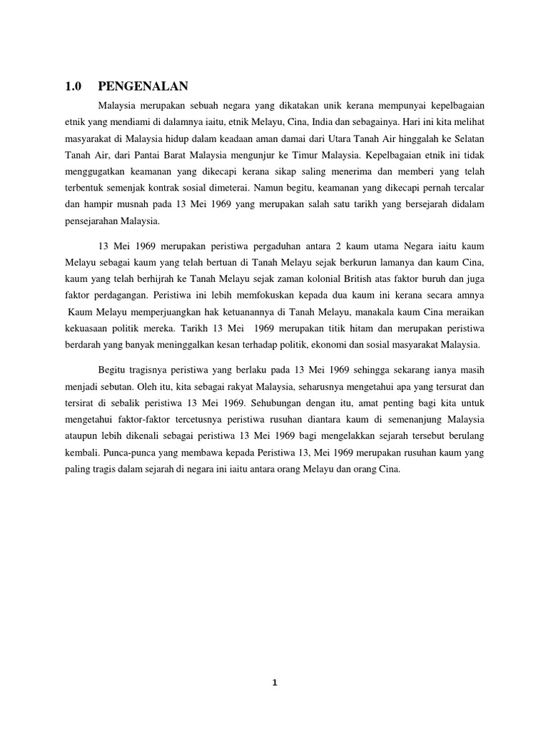 Sadn 1033 Kenegaraan Malaysia | PDF