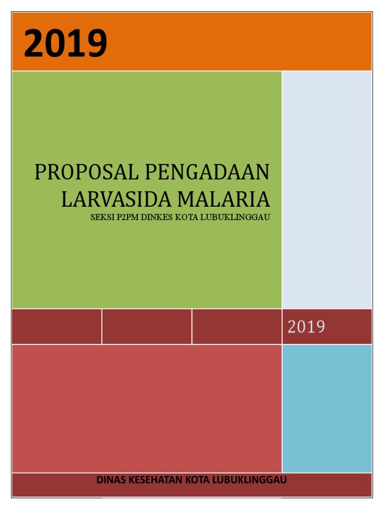 Contoh PROPOSAL, ToR RAB Larvasida Malaria Linggau | PDF