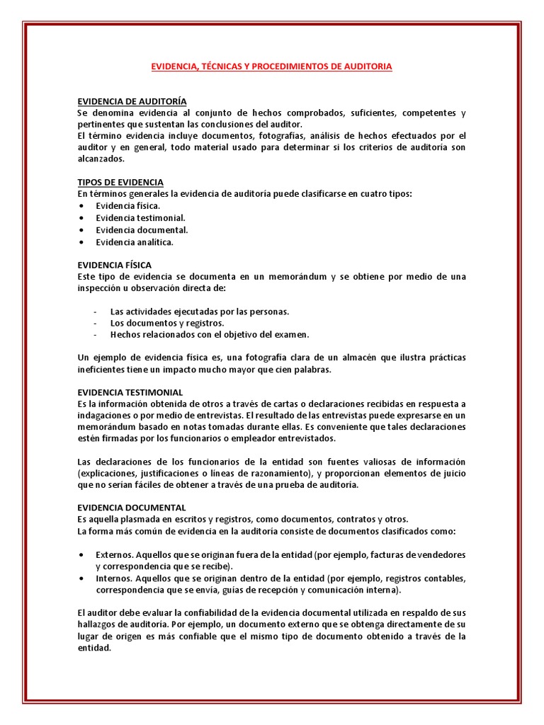EVIDENCIA | Descargar gratis PDF | Contralor | Evidencia EVIDENCIA | Descargar gratis PDF | Contralor | Evidencia