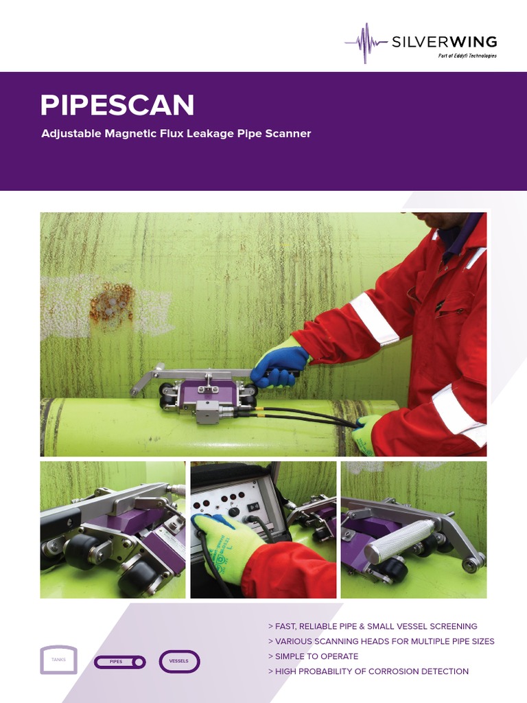 Pipescan MFL Pipe Inspection | PDF | Ultrasound | Pipe (Fluid Conveyance)