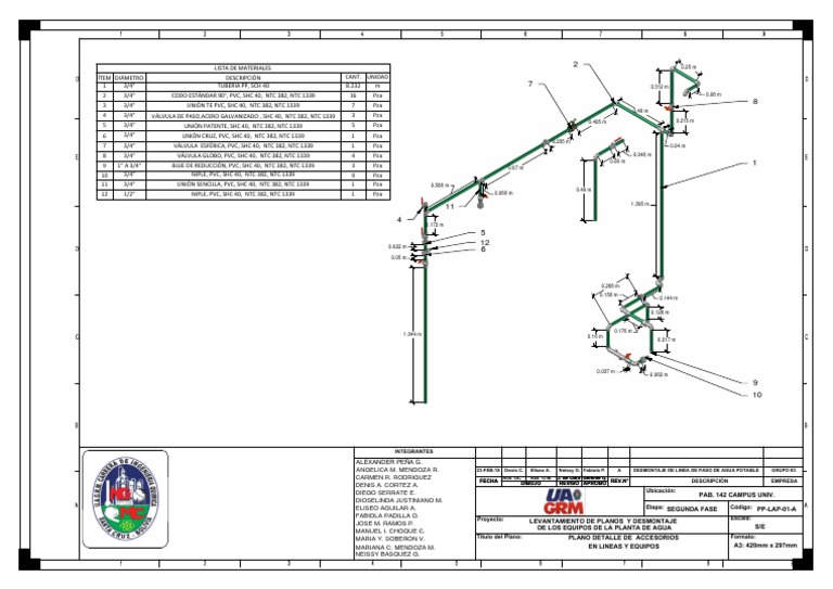 Linea de Agua Potable | PDF