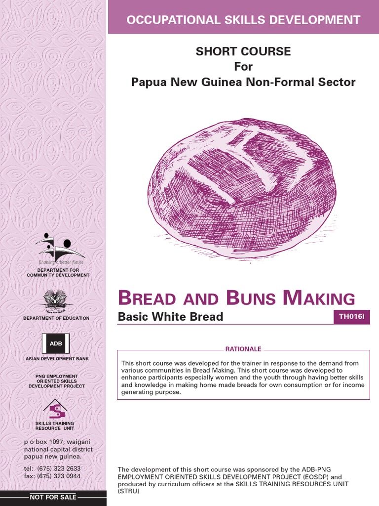 Bread and Buns Making Basic White Bread | PDF | Baker's Yeast | Breads