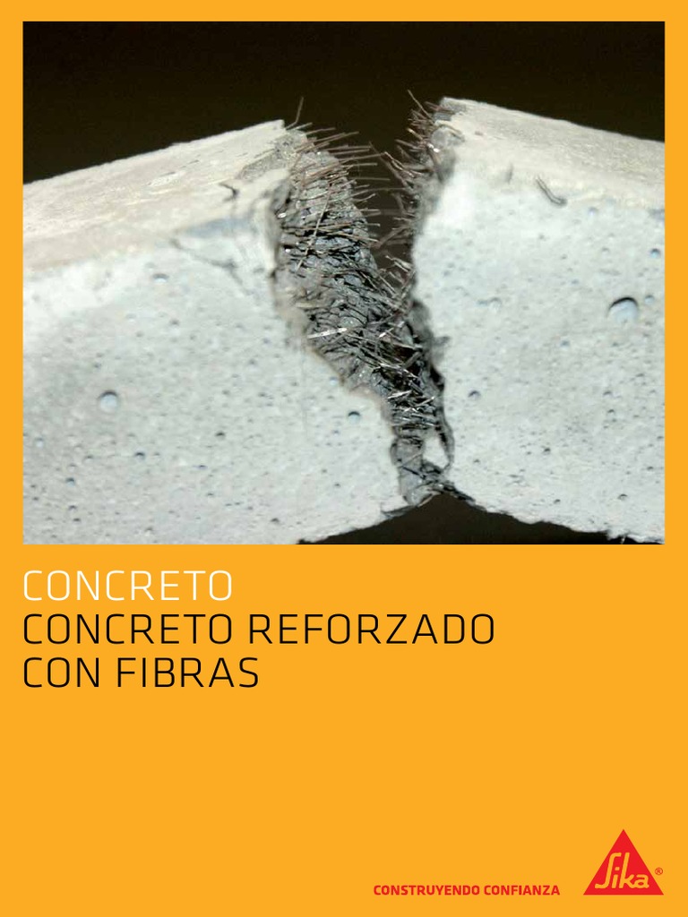 Concreto Reforzado Con Fibras CONCRETO PDF | PDF