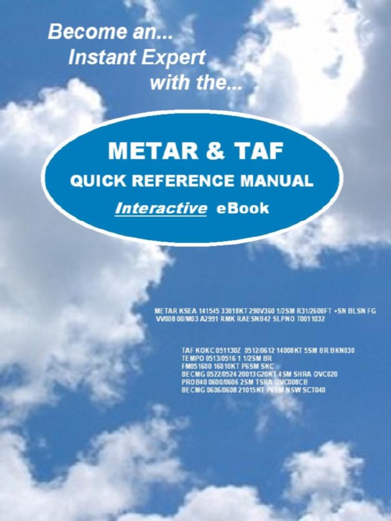 Metar Bueno | PDF | Cloud | Fog