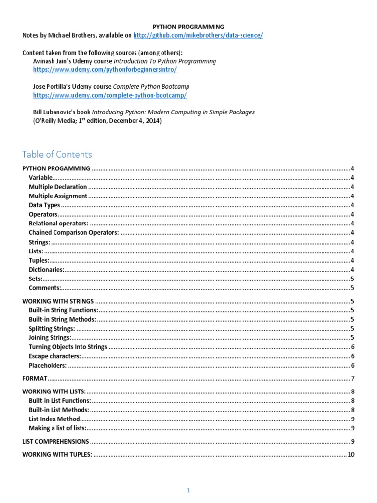 Python Programming | PDF | Anonymous Function | Parameter (Computer Programming)