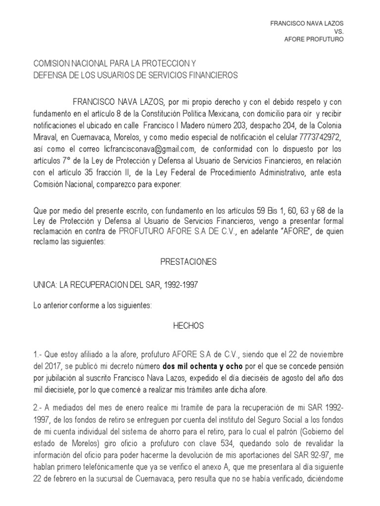 Formato de Conducef | Gobierno