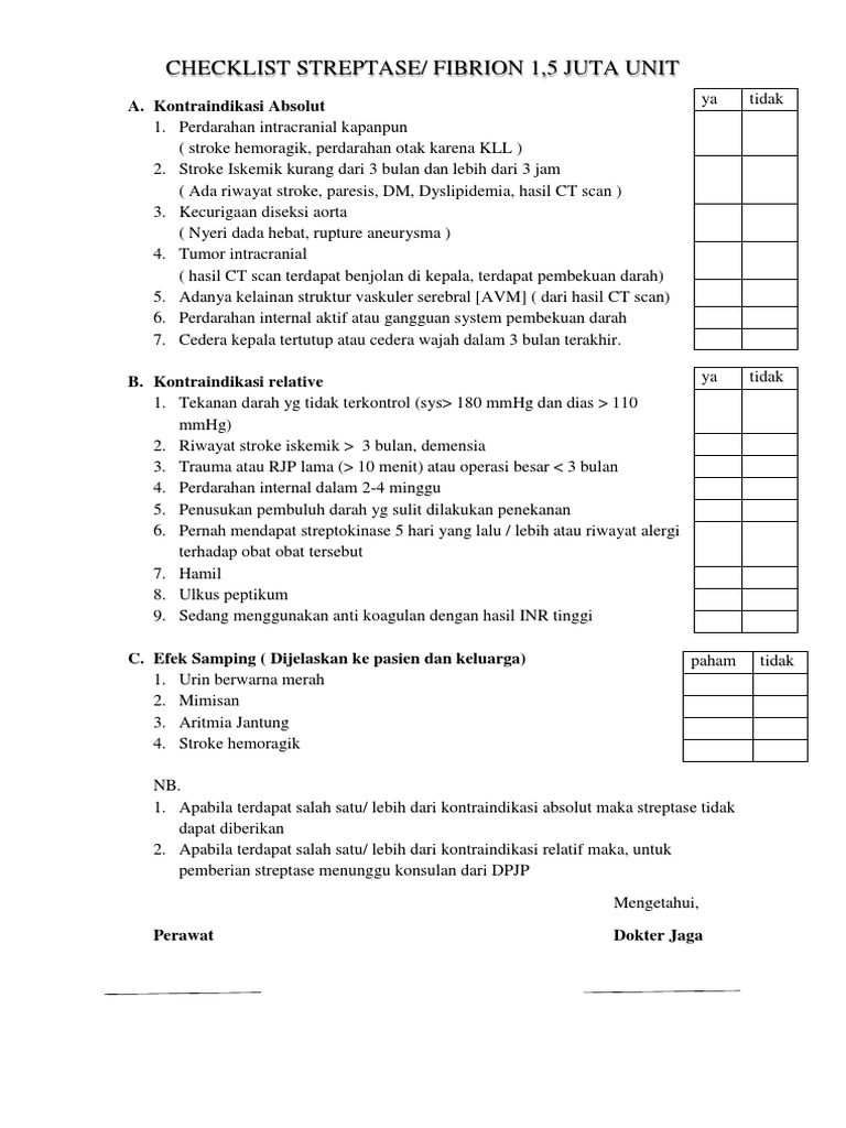 Cheklis Streptase A4 | PDF
