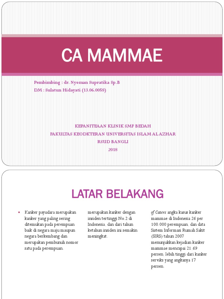 Ca Mammae | PDF
