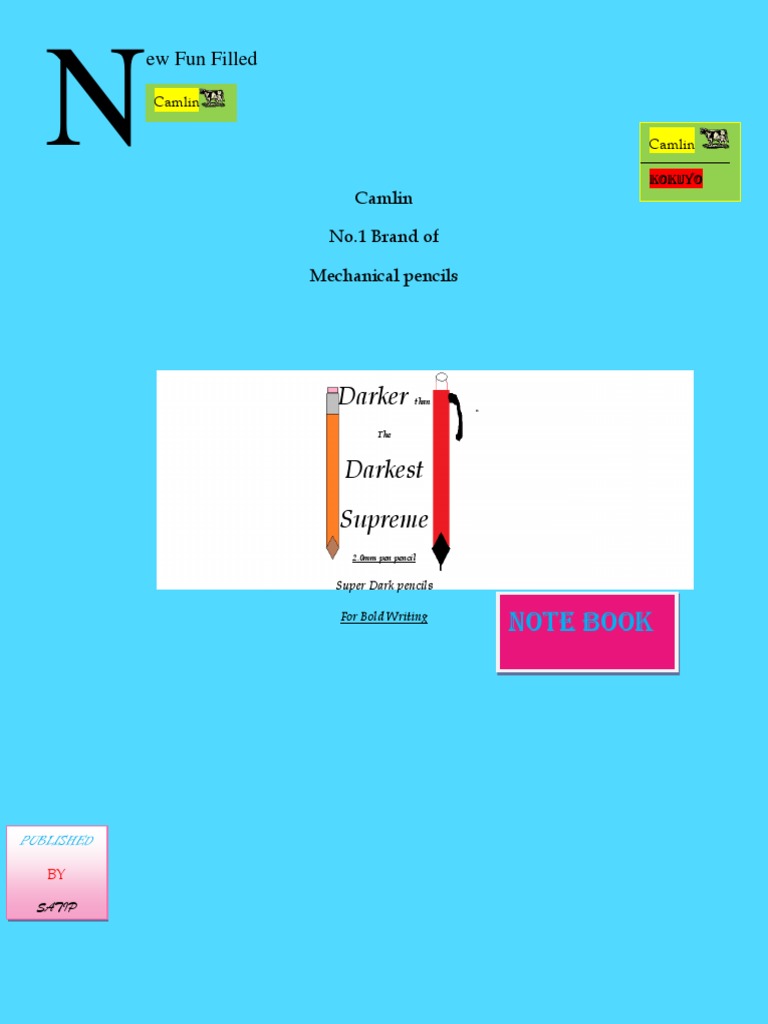 Darker Darkest Supreme: Note Book | PDF