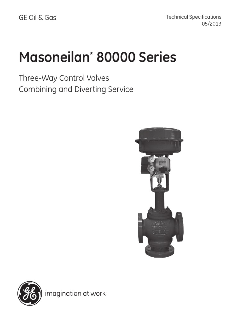 Masoneilan 80000 Data Sheet | PDF | Valve | Steel