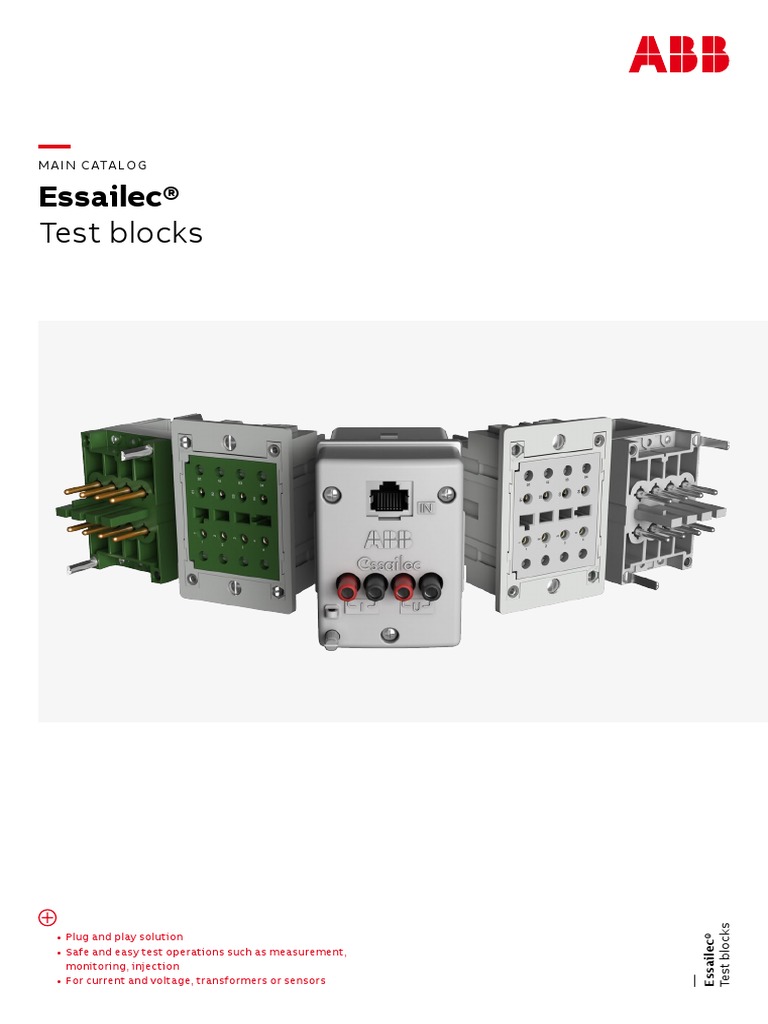 1SNC169045C0201 Main Catalogue Essailec 2018 en | PDF | Electrical ...