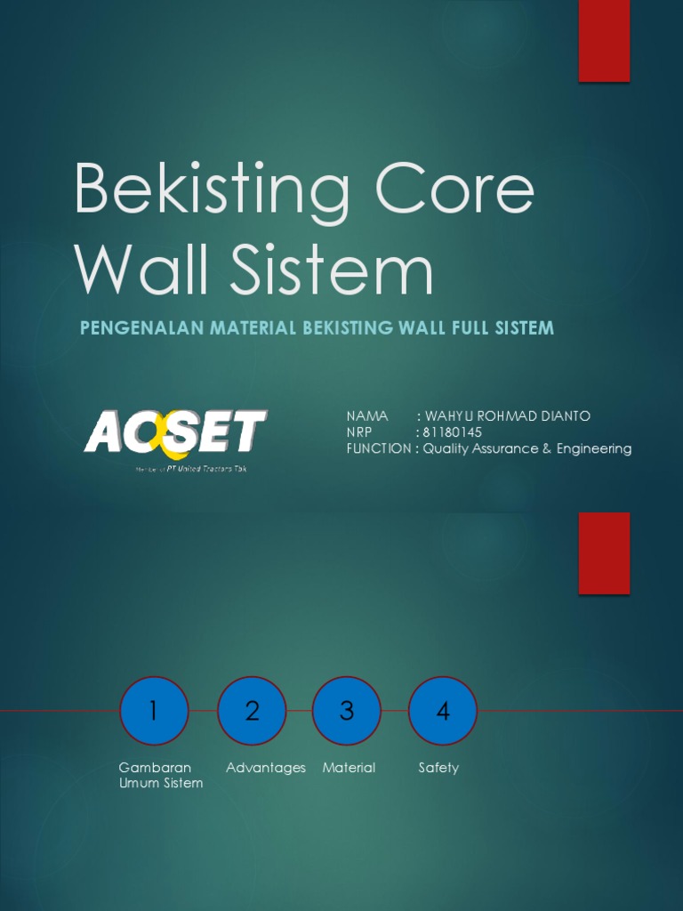 Bekisting Full Sistem | PDF