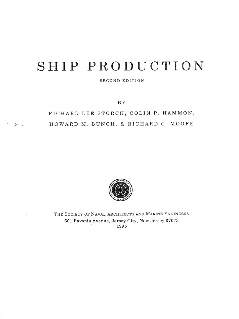 Ship Production - 2nd Edition Fix PDF | PDF