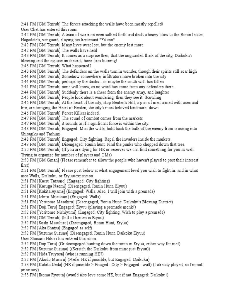 Pre-Battle Day 1 Part 2 | PDF | Archery | Leisure