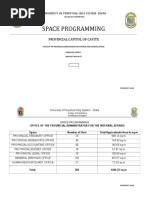 Architectural Space Programming Format | PDF | Architectural Design ...