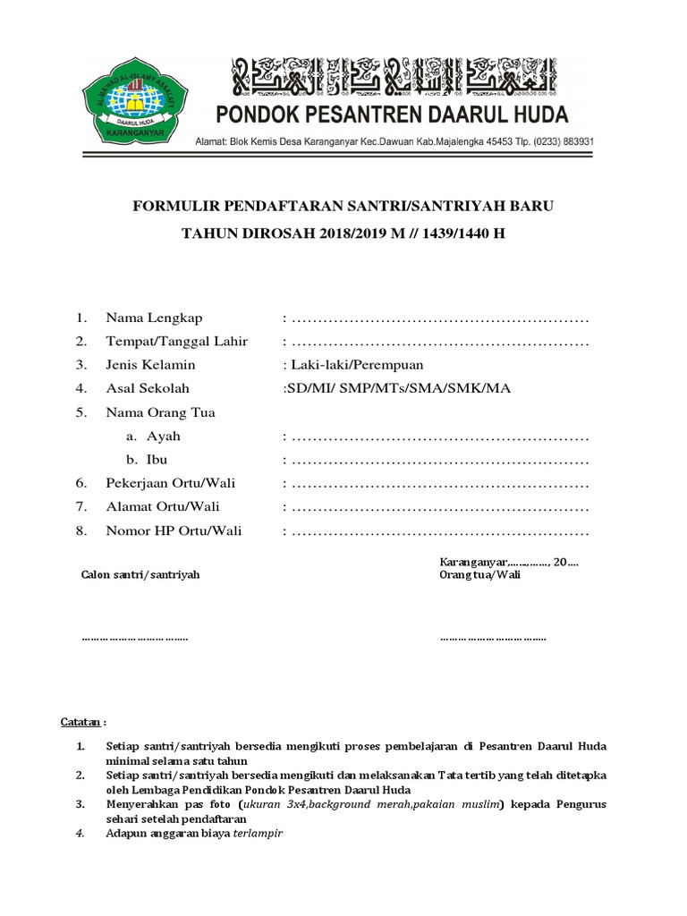 Formulir Baru Pendaftaran PPDH | PDF