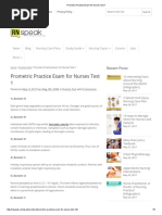 SNB Exam Sample Questions & Answers | PDF | Hypoglycemia | Hypertension