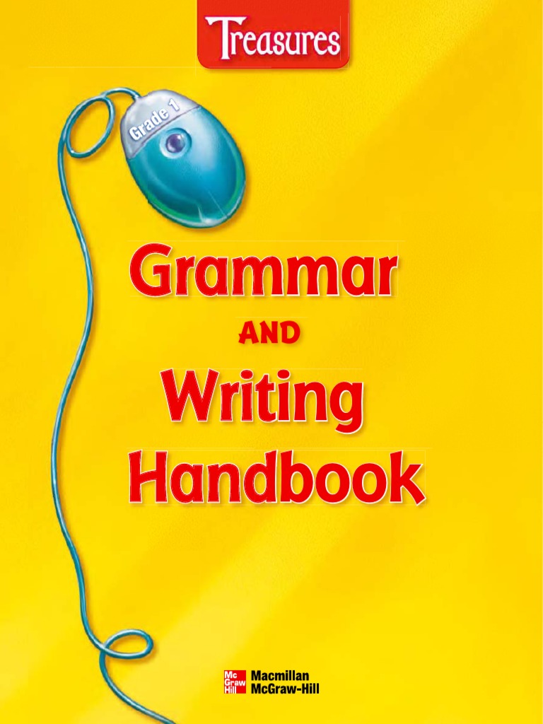 Grammar Writing Handbook | PDF | Verb | Semantic Units