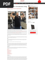 Renaissance Periodization Hypertrophy Recommendations | PDF