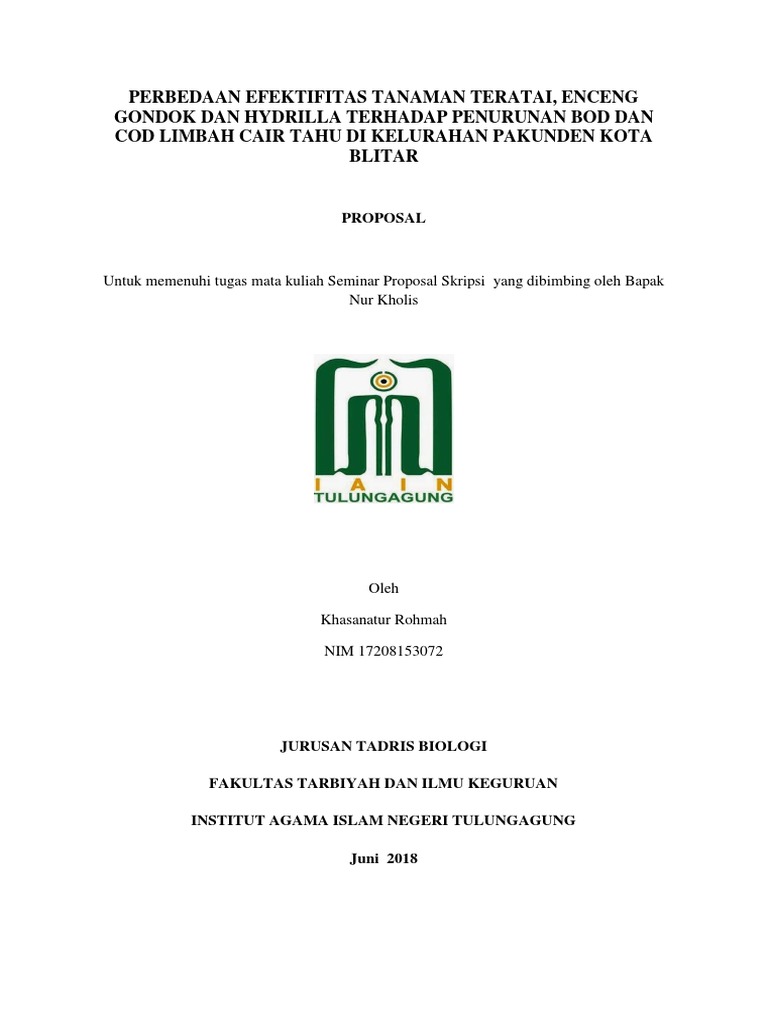 Proposal Sempro | PDF