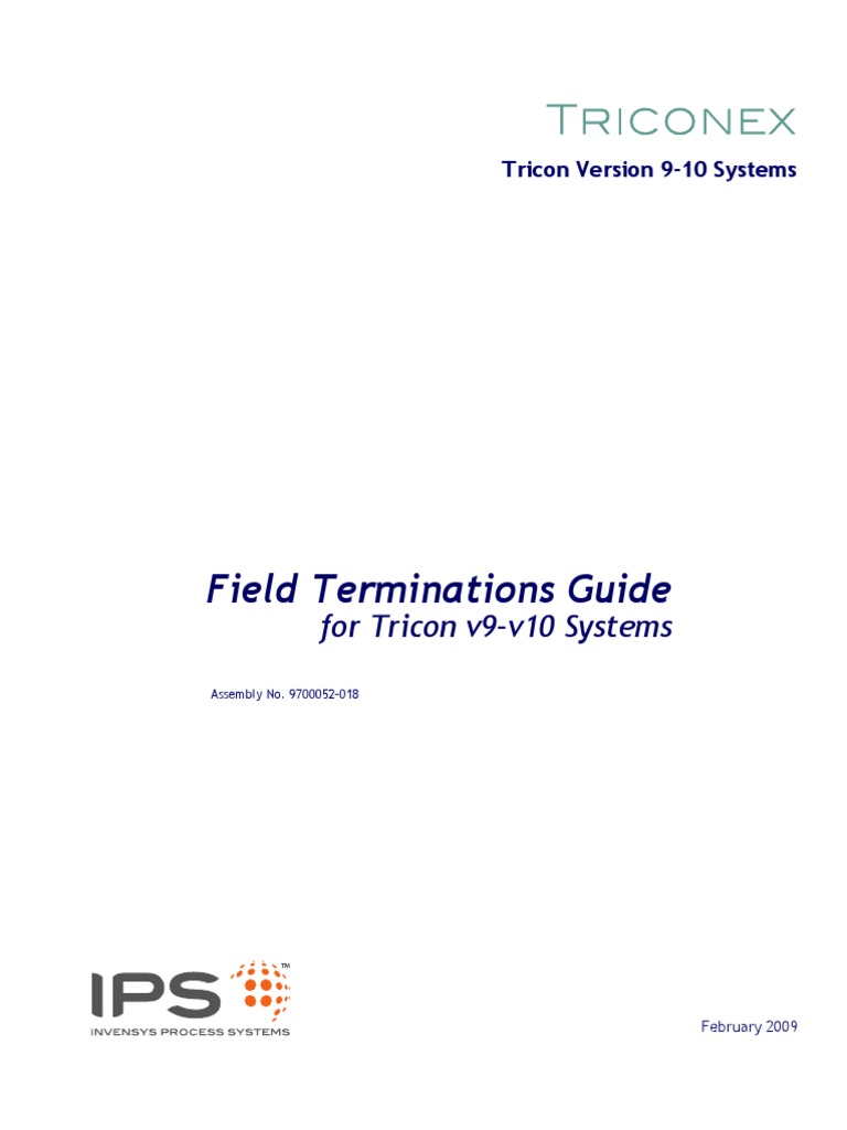 ML093290421 Triconix Tricon | PDF | Electrical Connector | Electrical ...