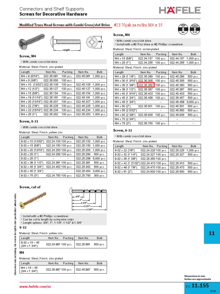 Vijak M4 Za Rucku D | PDF | Galvanization | Screw