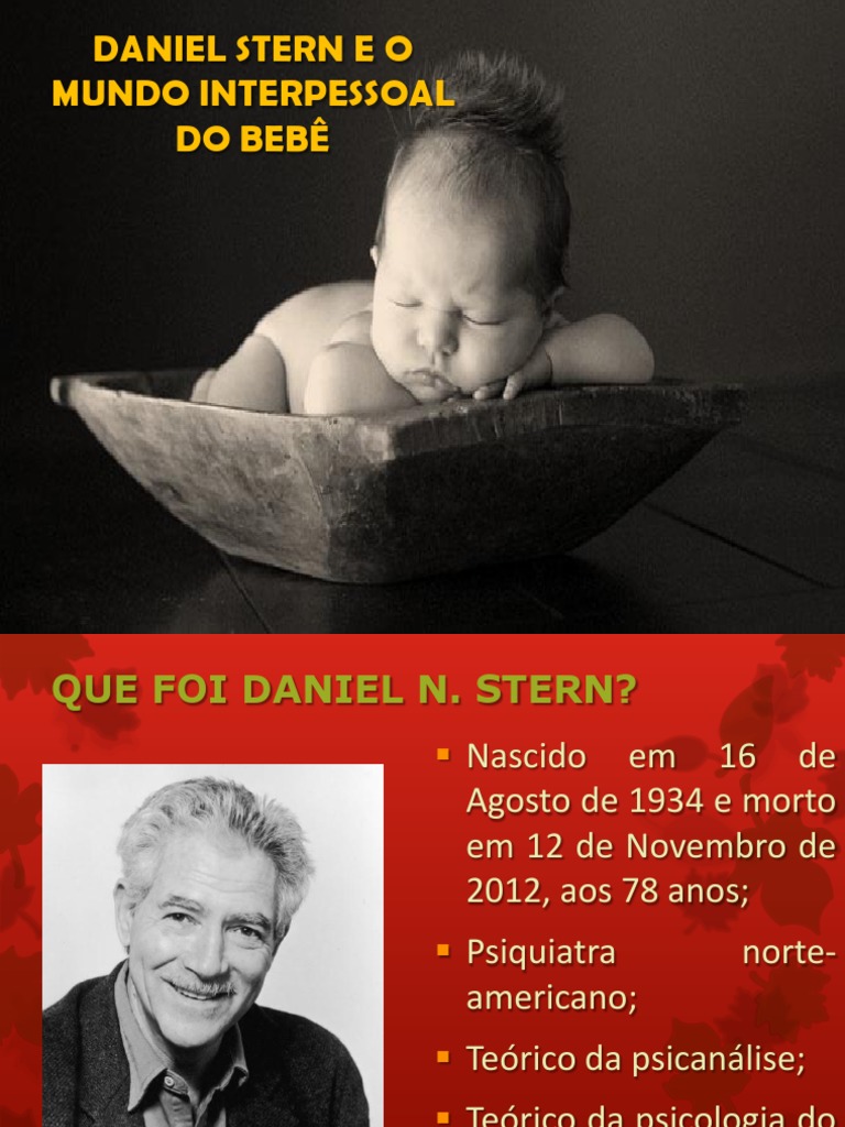 Daniel Stern e o Mundo Interpessoal Do Bebê | PDF | Psicanálise ...