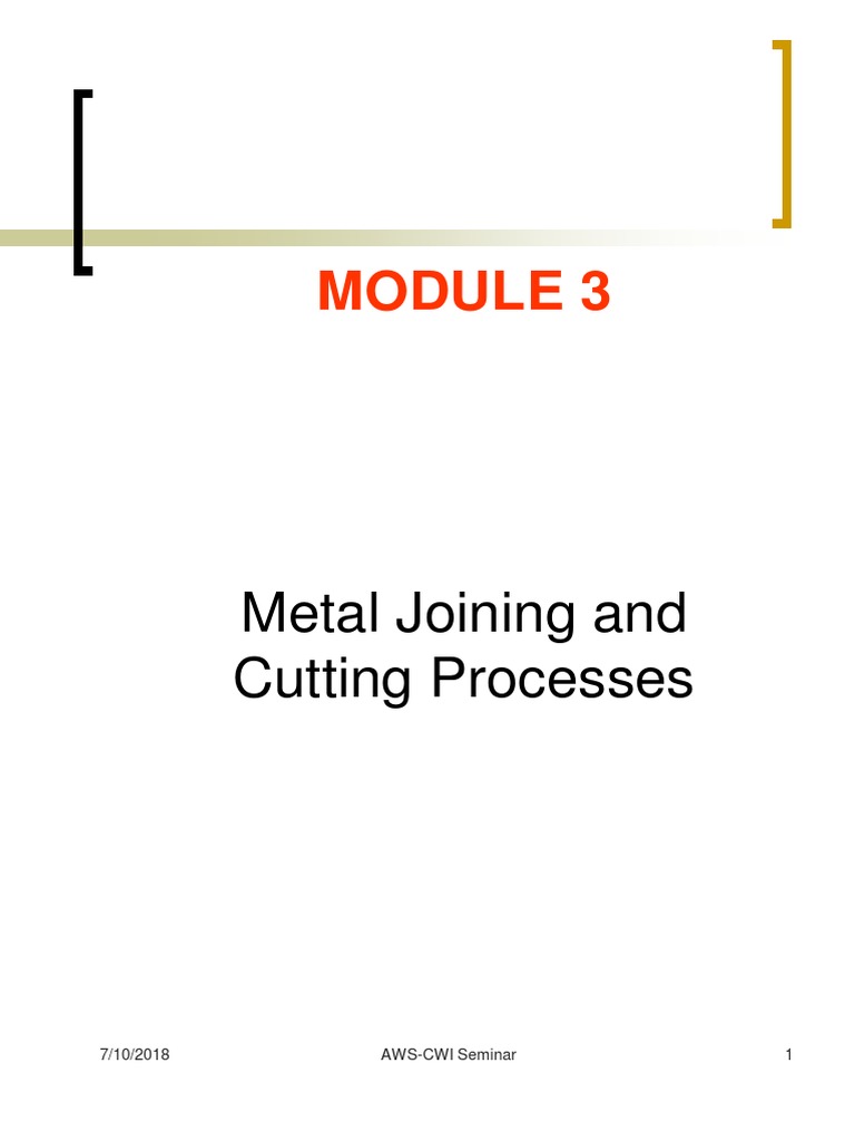 3 - Module 3-Final | PDF | Welding | Construction