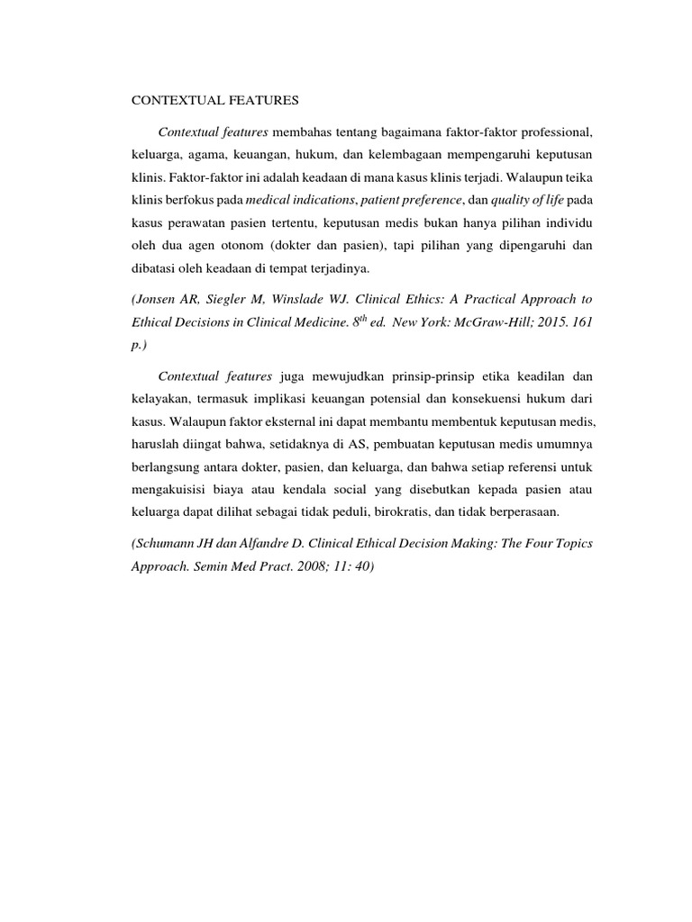 Contextual Features | PDF