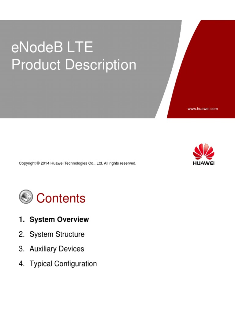 01-eNodeB LTE Product Description | PDF | Lte (Telecommunication) | Duplex (Telecommunications)