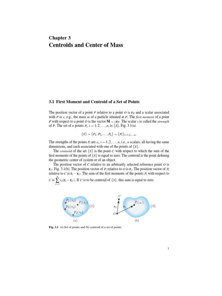Centroids PDF | PDF | Center Of Mass | Area