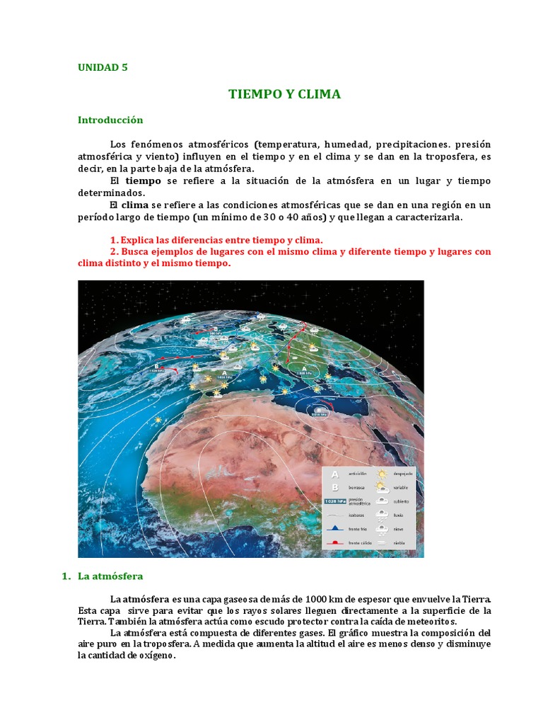 Climas de México por Estados | PDF | Nube | Atmósfera