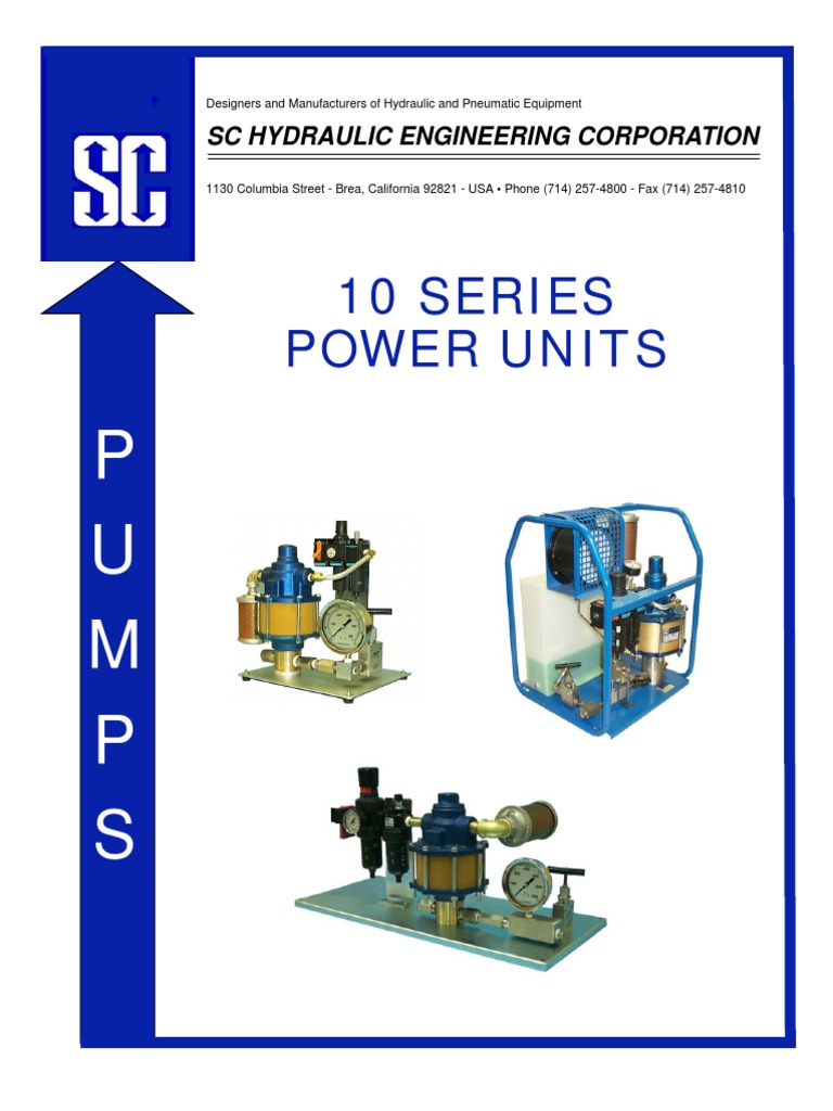SC Hydraulic Engineering Overview | PDF | Valve | Pump
