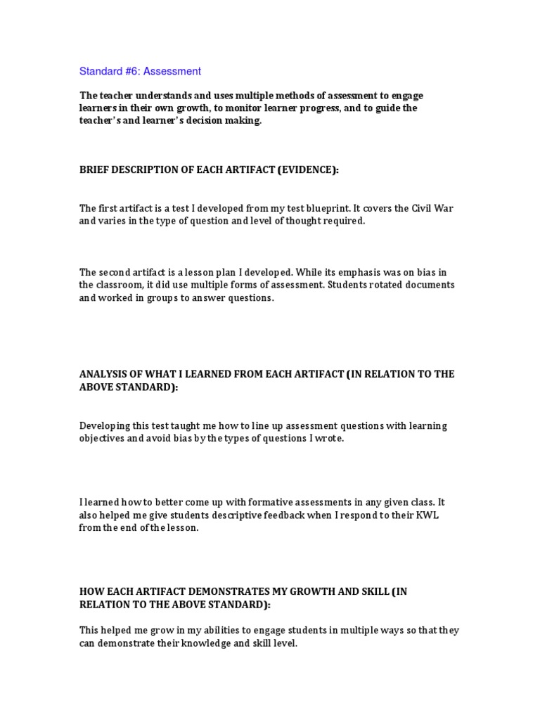 Effective Assessment Strategies in Education | PDF | Career & Growth ...