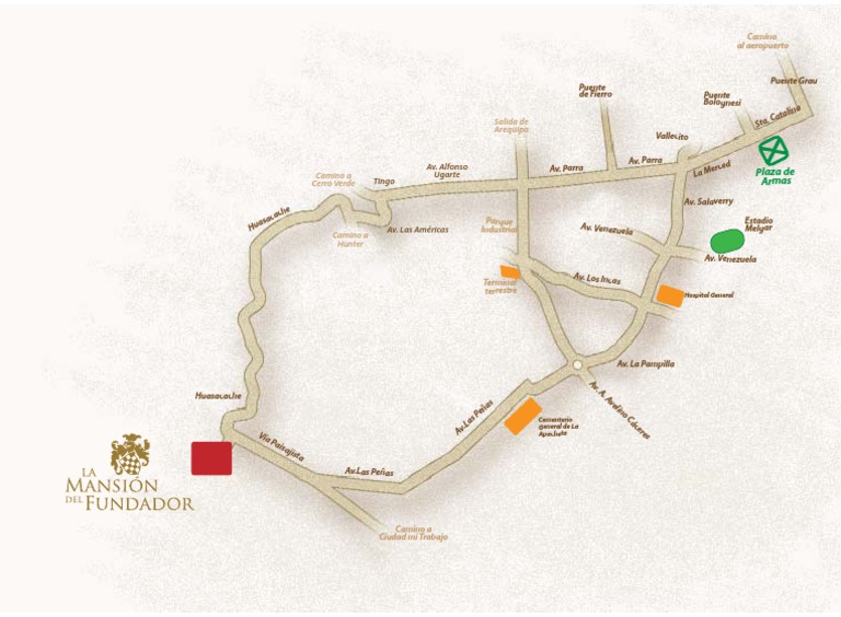 Mapa de Mansion Del Fundador | PDF