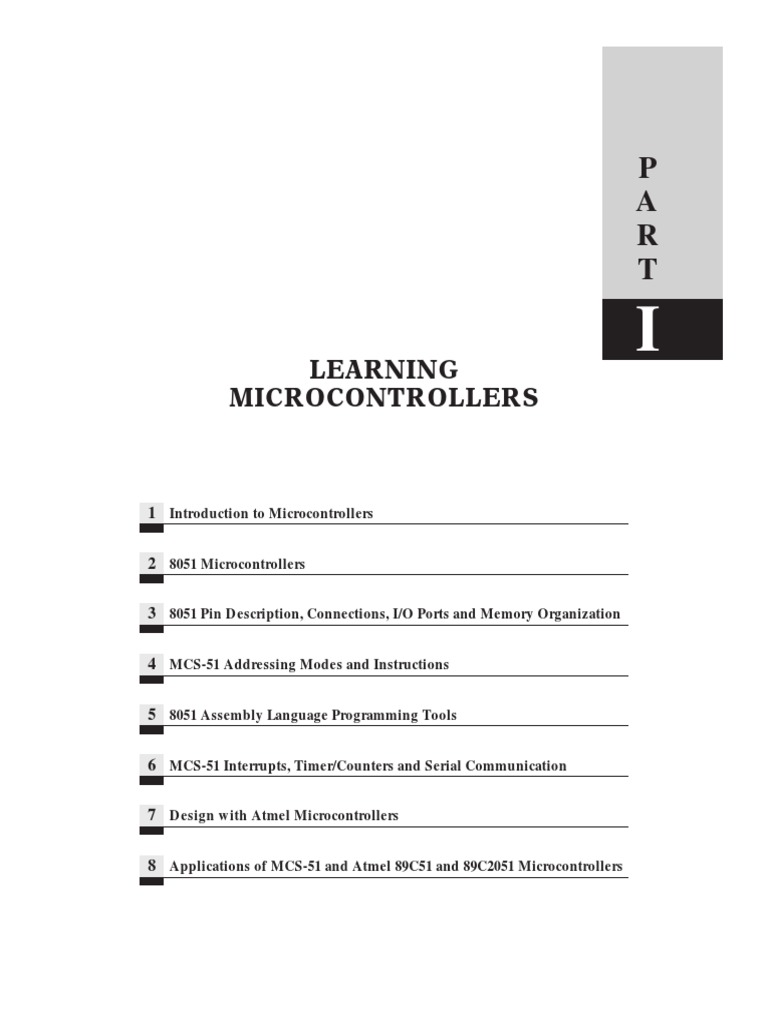 Learning Microcontrollers Introduction | PDF | Microcontroller | Pic Microcontroller