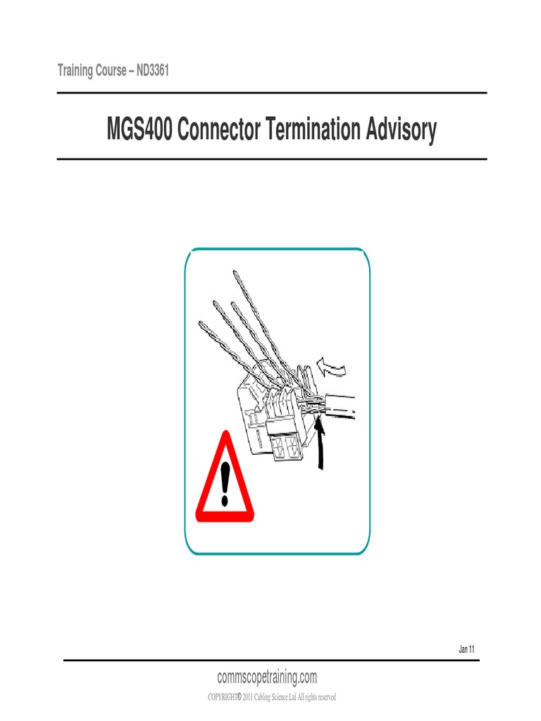 Nd3361 Mgs400 Termadv Jan11 | PDF | All Rights Reserved ...