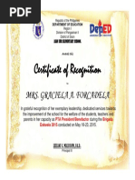 Early Bird Certificate May | PDF | Philippines