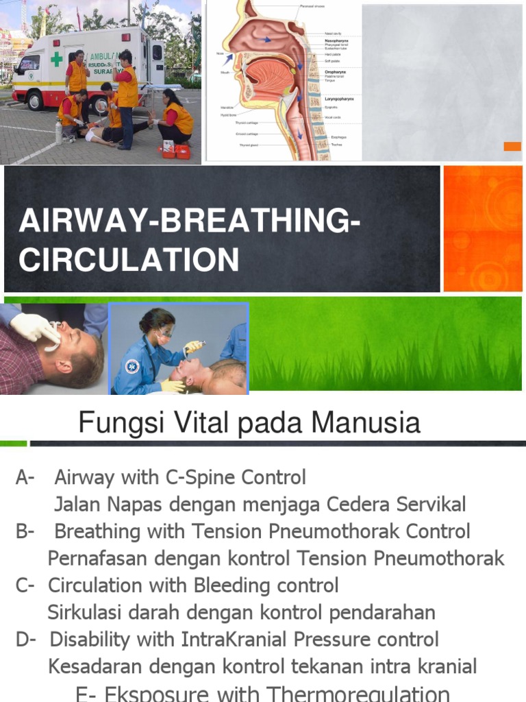 Airway Breathing Circulation | PDF