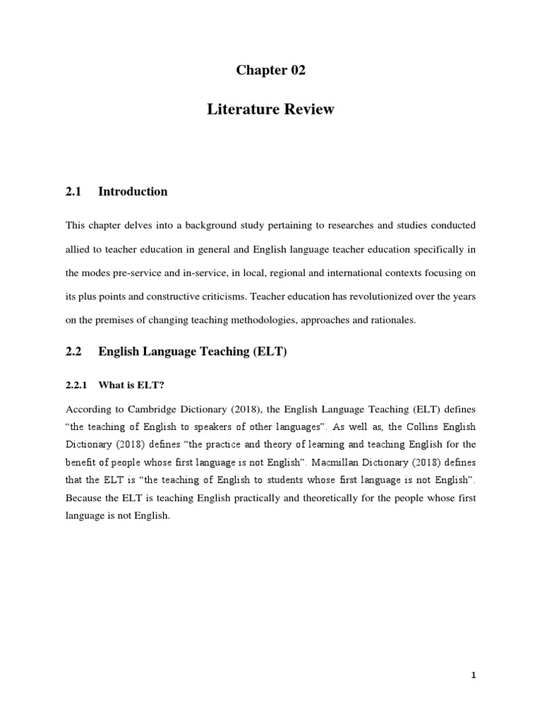 Trends in English Language Teaching | PDF | English As A Second Or ...