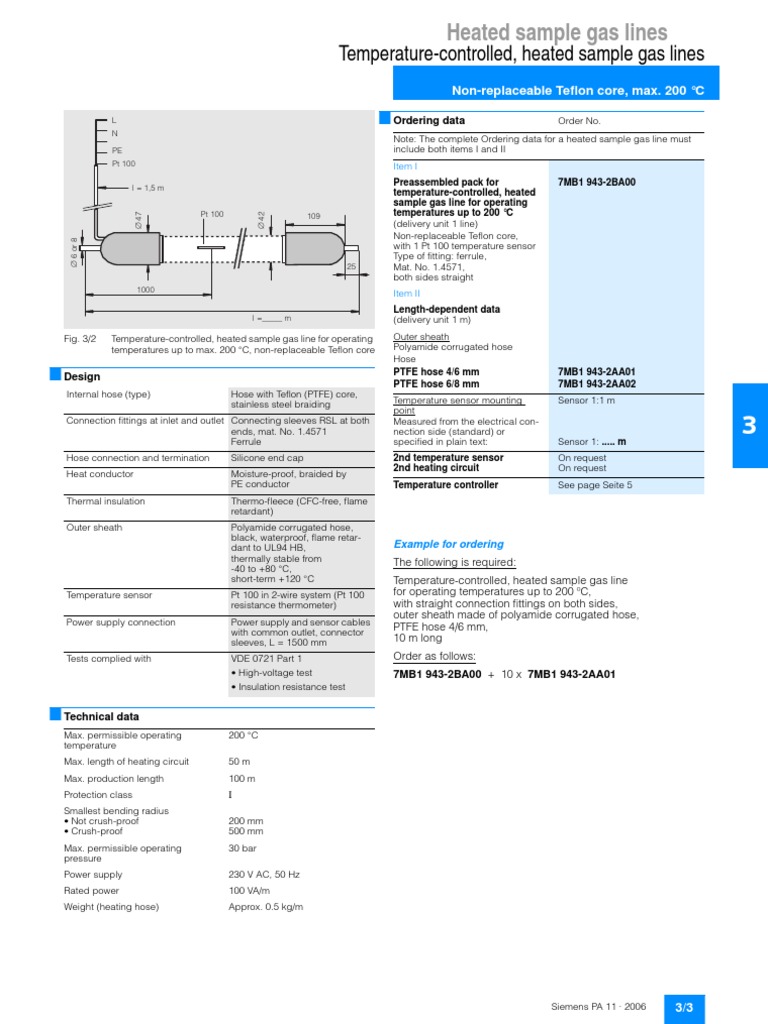 5.15.1 Winkler Heated Sample Line | PDF | Electrical Resistance And ...